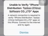 Ios9 Ios 9 Enterprise App Verify Failed Stack Overflow