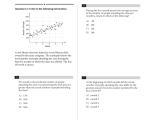Data Analysis Sat Question Plotting And Linear Model Mathematics