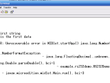 Serial Port Java Lang Numberformatexception Error Stack Overflow