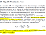 Adc Quantization Error Power In Certain Bandwidth Electrical