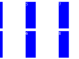Html Css Grid Zigzag Layout With Percentage Width In Overflow X