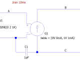 Spice Voltage Dependent Current Source In Ltspice Electrical