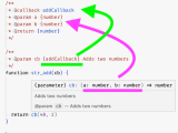 Function How To Name Parameter Of Callback In Jsdoc Stack Overflow