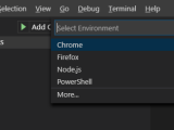 Vscode Debugger Vs Code How Can I Select Predefined Launch Json