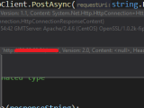 C Httpclient Postasync Performs Get Request Anyway Stack Overflow
