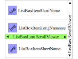 C Wpf Listboxitem With Scroll Bar Stack Overflow