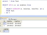 Sql How To Get The Average Of A Datediff Stack Overflow