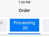 Ios Customising Segmented Control With Two Labels Stack Overflow