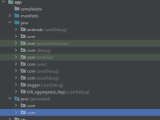 Android Studio Built Files Are Mixed Within Java Folder Stack Overflow
