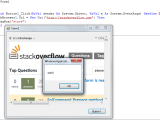 Webbrowser Current Url Vb Net Stack Overflow