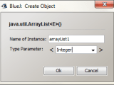 Java How Do I Enter Parameters For An Arraylist In Bluej Stack