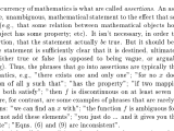Logic Assertion Vs Statement Mathematics Stack Exchange