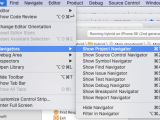 How To Collapse Hide The View As Device Panel In Xcode Stack