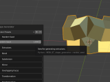 Rendering Automate Random Shape Generator And Export Viewport Render