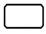 Android Button Border Shape With Cut Corners Stack Overflow