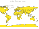 Python Color Map Based On Countries Frequency Counts Stack Overflow