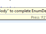 Java Syntax Error Insert Enumbody To Complete