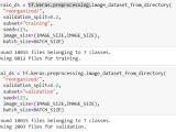 Python I Am Using Tf Keras Preprocessing Image Dataset From Directory