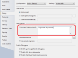 Visual Studio Code Debug Pass Command Line Arguments Choicesno