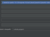 Java Include Or Configure Module Path Add Modules In Javafx Jar