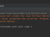 Maven Intellij Error Could Not Create The Java Virtual Machine