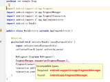 Android Studio Fragment Incompatible Types Error Stack Overflow