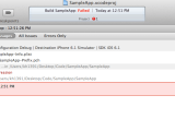 Ios Project Build Failed In Xcode Stack Overflow