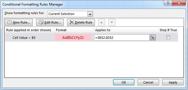 Excel Conditional Formatting When Comparing Two Rows Stack Overflow - Gradient Pattern Collection - Retina Quality