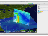 Visualization Plotting The Wind Direction In 3d Earth Science