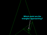 Javascript Recursive Golden Triangle Which Point Does The Triangles