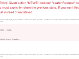 Reactjs Unhandled Rejection Error Reducer Is Returning Undefined