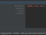 Android Studio Recyclerview Error Ferscience