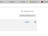 Service Worker Chrome Extension Serviceworker Cross Origin Failing