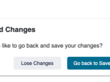 Buttons Form Unsaved Changes User Experience Stack Exchange