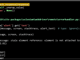 Python Selenium Message Stale Element Reference Element Is Not