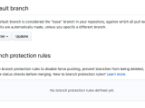 Github Enable Branch Lock Stack Overflow
