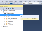 C Visual Studio 2015 Sql Server Data Tools Missing Add Table