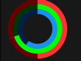 Javascript How To Make Round Segment Divider In Donut Chart In Chart