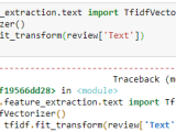 Scikit Learn Tfidf Vectorizer Stack Overflow