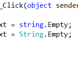 Difference Between String Empty And String Empty In C Stack Overflow