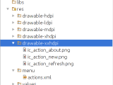 Image Android Studio Drawables Folder And Sizes Stack Overflow