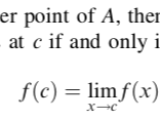 Calculus Understanding The Definition Of Continuity In Real Analysis