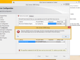Sql Server Installation Configuration Error Stack Overflow