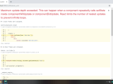 Reactjs React Js Maximum Update Depth Exceeded Stack Overflow