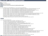 Web Services How Can I Resolve This Etat Http 500 Java Lang