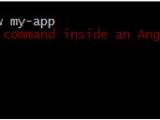 Cannot Use The New Command Inside An Angular Cli Project Stack Overflow