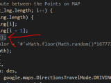 Javascript Unexplained Extra Polyline Drawn Google Maps Api V3