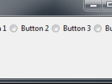 How Can I Move The Text Label Of A Radiobutton Below The Button In