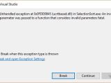 C Visual Studio Throws A Lot Of Debug Errors On This Selection Sort