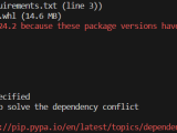 Python How To Resolve Pip Install Error Between Numpy 1 23 5 And